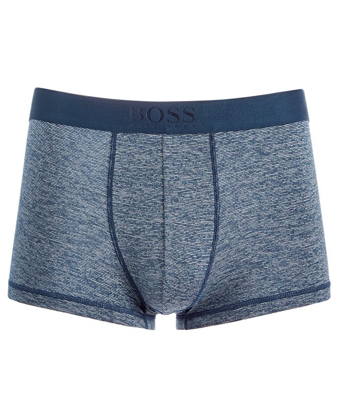 Hugo Boss BOSS Men's Heathered Trunks - Macy's