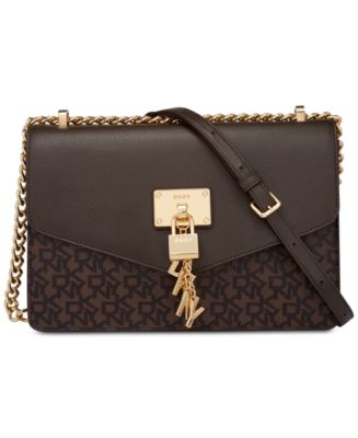 DKNY Elissa Signature Shoulder Bag, Created for Macy's - Macy's