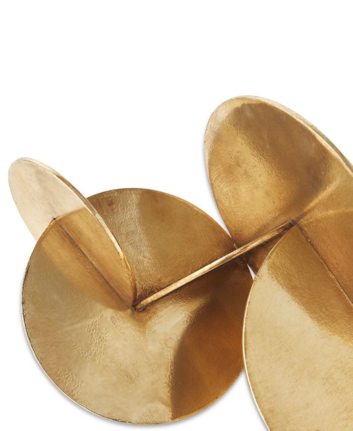 JLA Home Madison Park Disc Tabletop Decorative Sculpture - Macy's