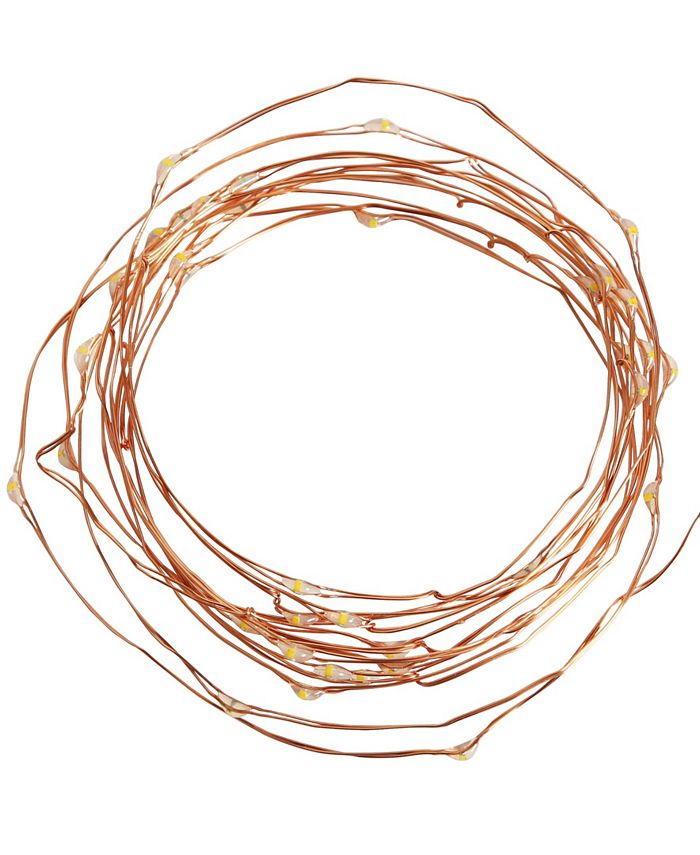 Studio Mercantile LED Copper 10ft String Lights - Macy's