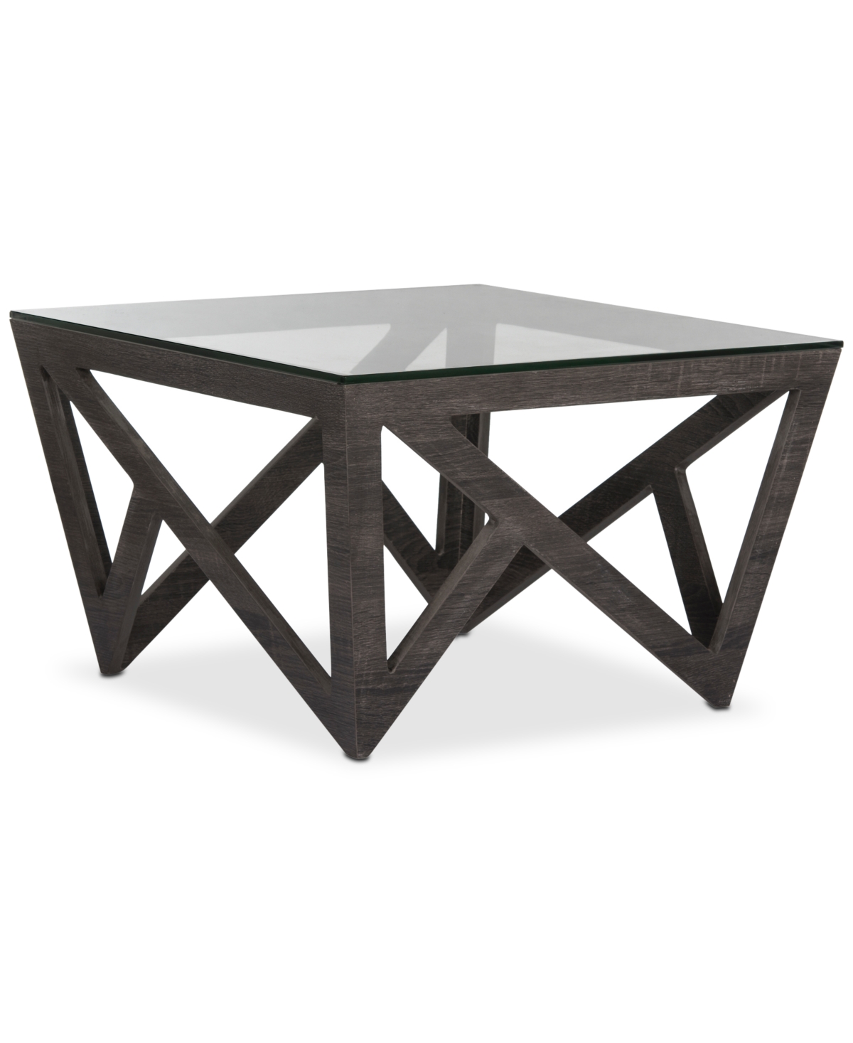 Click here for Radley Glass Top Coffee Table - Dark Grey prices