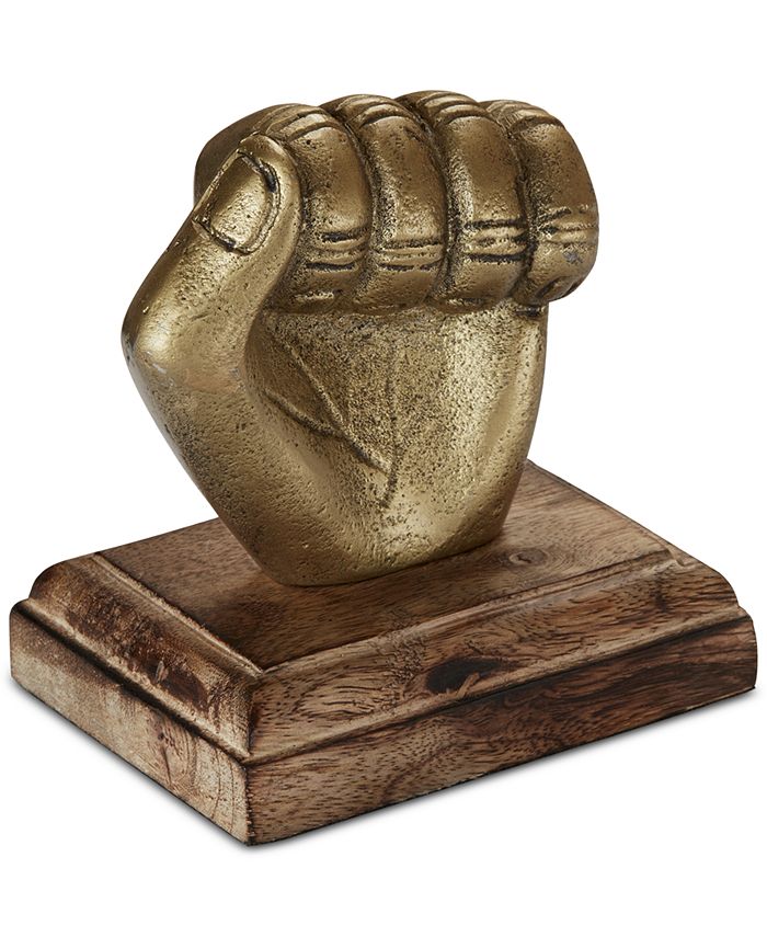 JLA Home Madison Park Conway Hand Fist Tabletop Decorative Sculpture ...