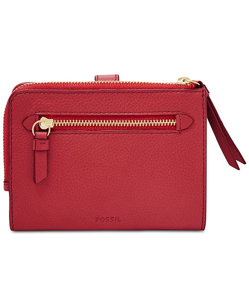 Fossil Fiona Leather Multifunction Wallet - Handbags & Accessories - Macy's