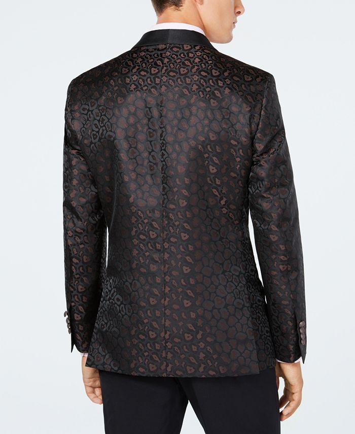 Tallia Men's Slim-Fit Leopard Print Sport Coat - Macy's