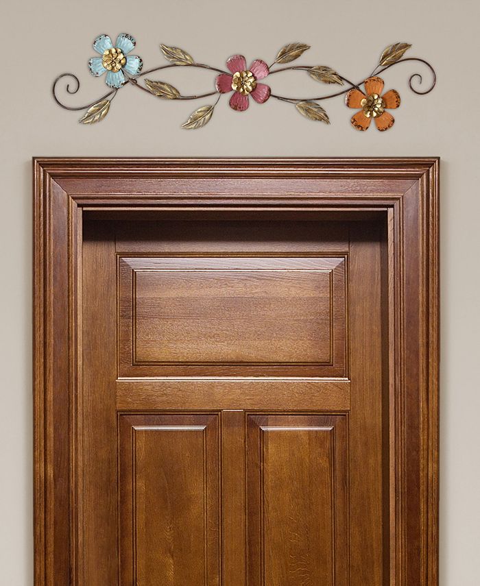 Stratton Home Décor Stratton Home Decor Floral Scroll Wall Decor - Macy's