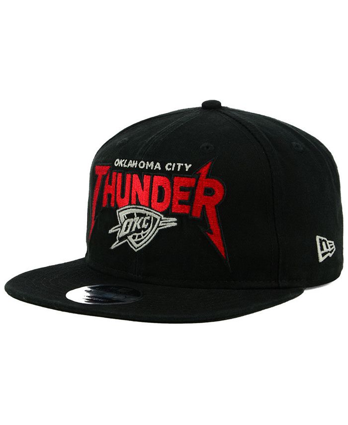 New Era Oklahoma City Thunder 90s Throwback Groupie 9FIFTY Snapback Cap ...