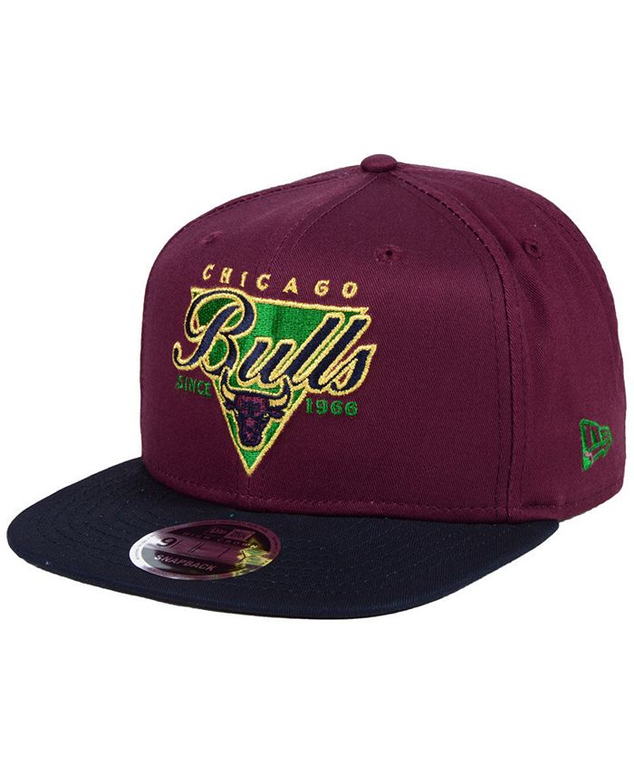 New Era Chicago Bulls 90s Throwback 9FIFTY Snapback Cap - Macy's