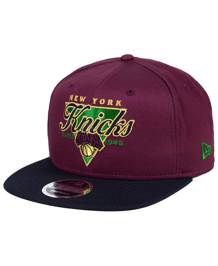 New Era New York Knicks 90s Throwback 9FIFTY Snapback Cap - Macy's