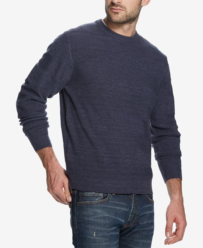 Weatherproof Vintage Men's Soft Touch Textured Sweater - Macy's