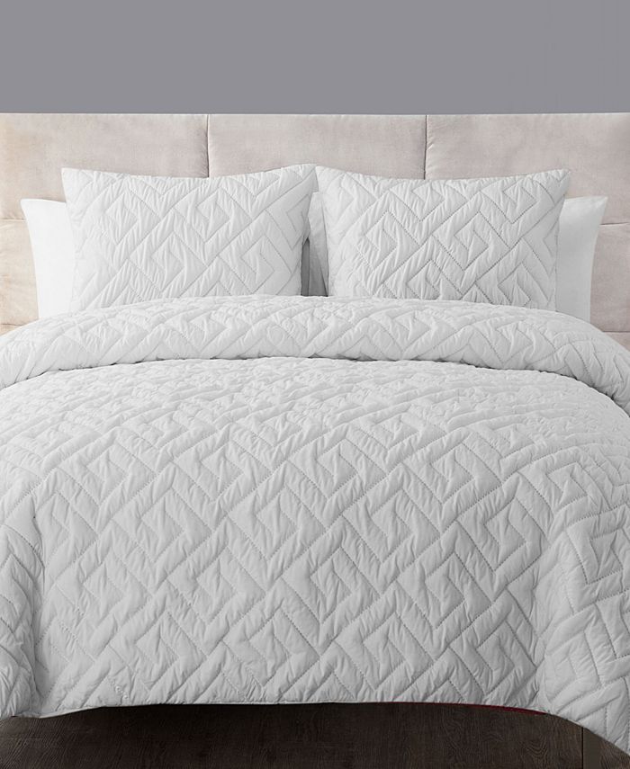 VCNY Home Artemis 2-Pc. Quilted Twin XL Down-Alternative Comforter Set ...