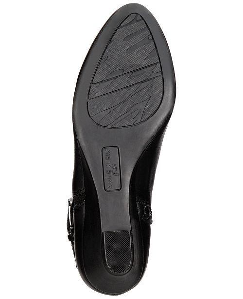 Anne Klein Abilene iflex Wedge Booties, Created for Macy's & Reviews ...