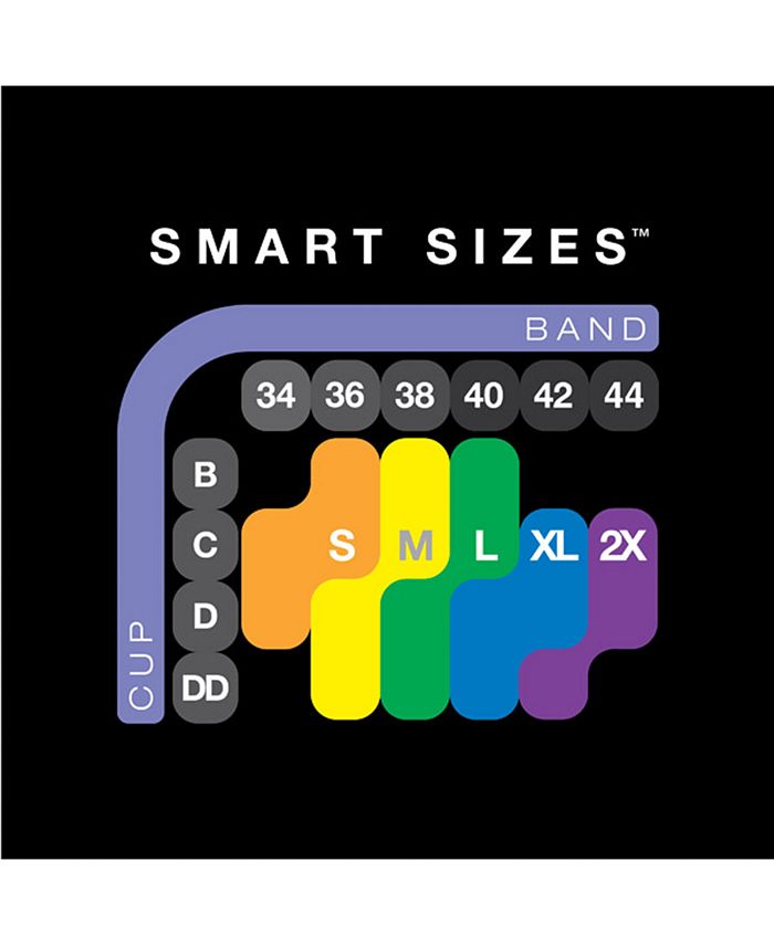 Bali Comfort Revolution ComfortFlex Fit Seamless 2-ply Wireless Bra ...