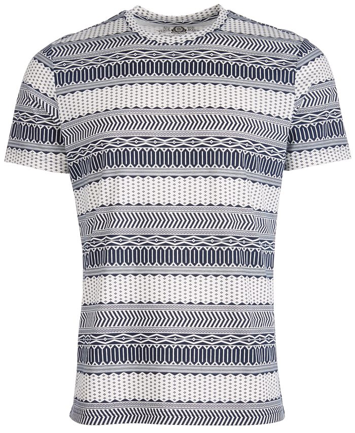 American Rag Men's Fair Isle T-Shirt, Created for Macy's - Macy's