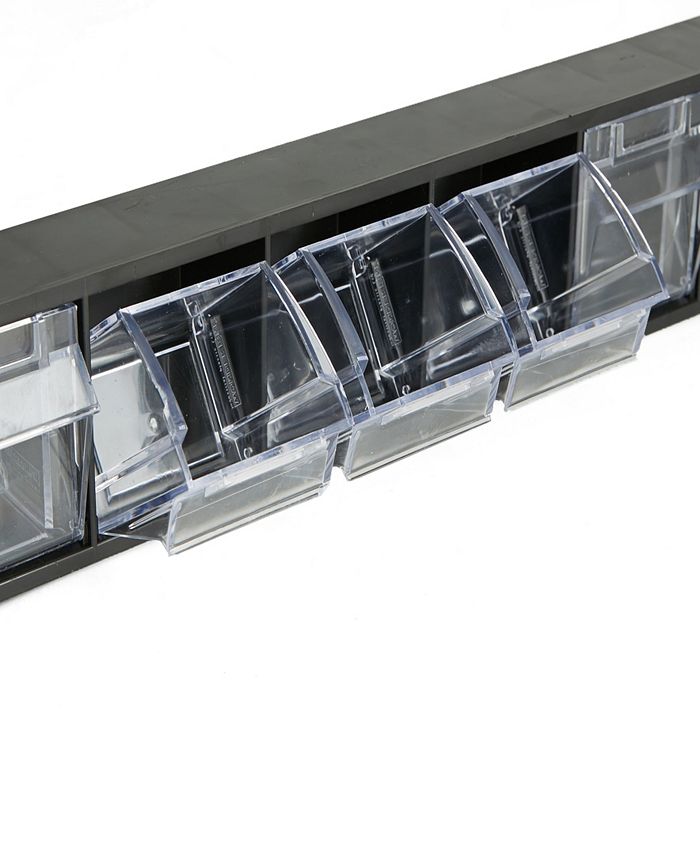 Mind Reader Multi Purpose Storage Tilt Drawer, Black - Macy's