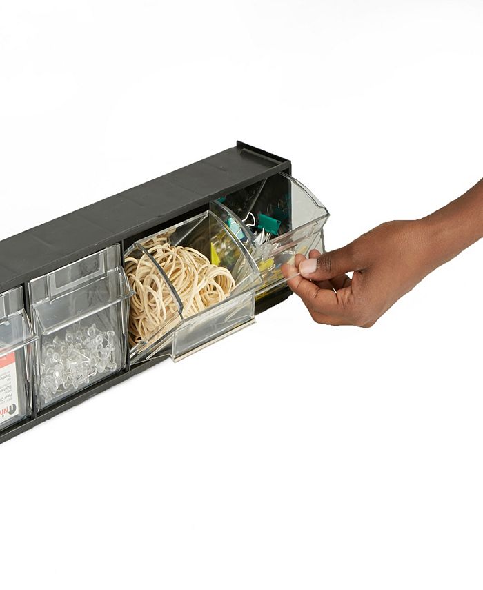 Mind Reader Multi Purpose Storage Tilt Drawer, Black - Macy's