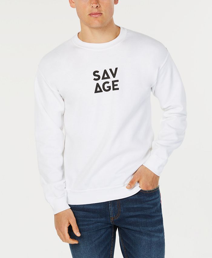 American Rag Men's Savage Graphic Sweatshirt, Created for Macy's - Macy's