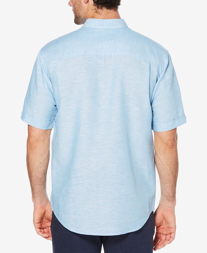 Cubavera Men's Dyed Panel Shirt - Macy's