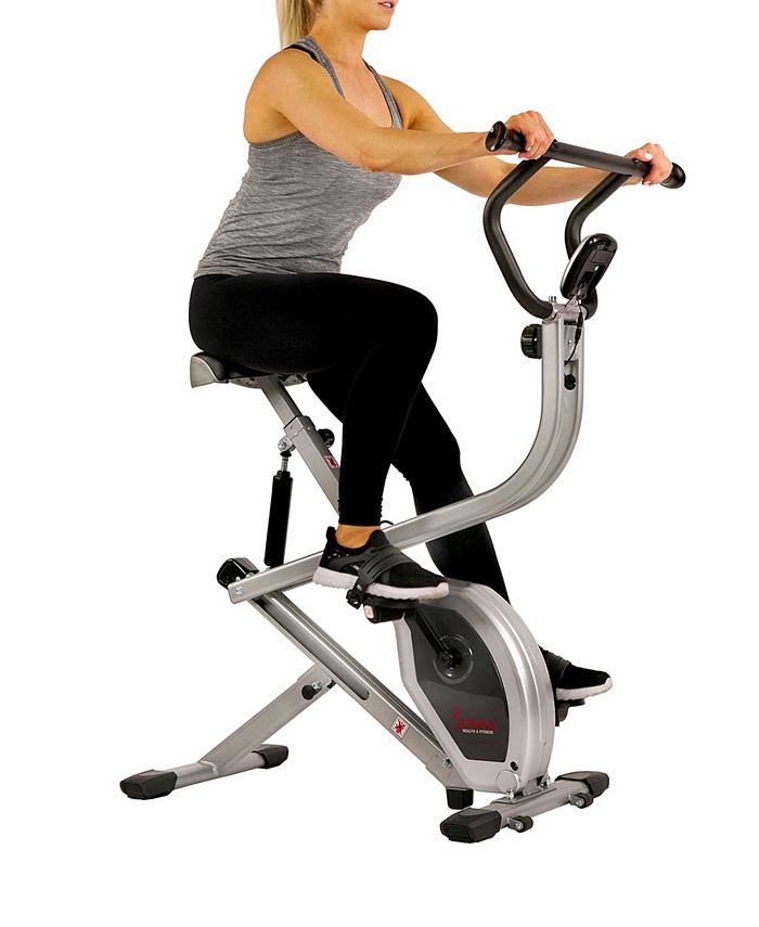 Sunny Health & Fitness SF-B2620 2-in-1 Folding Rowing Machine Upright ...