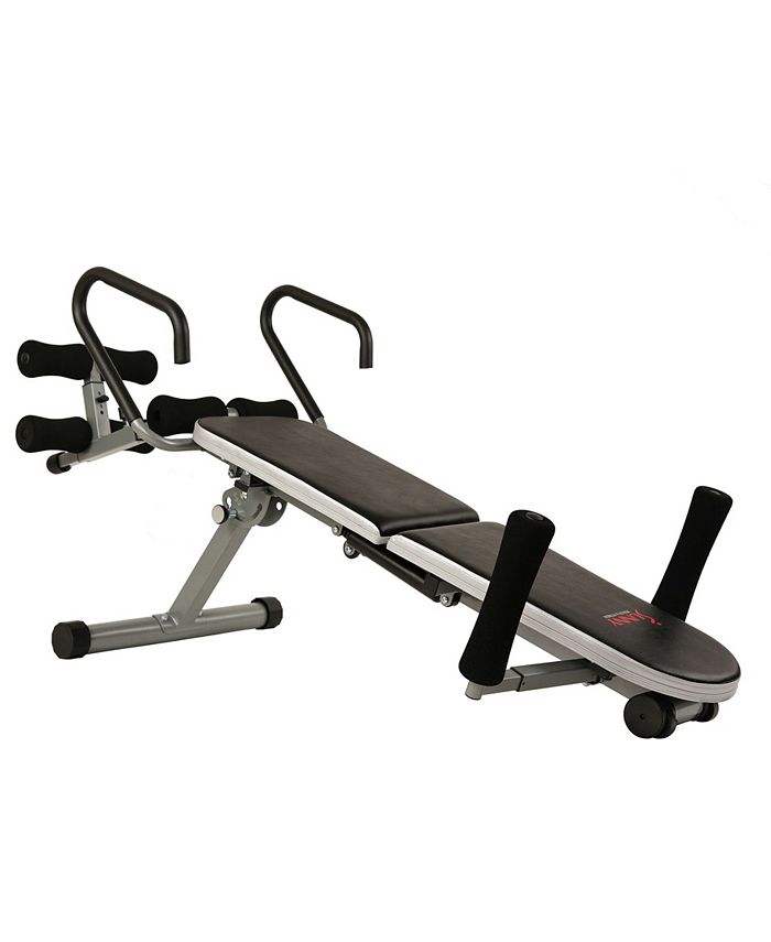 Sunny Health & Fitness Invert Extend N Go Back Stretcher Bench for Back ...
