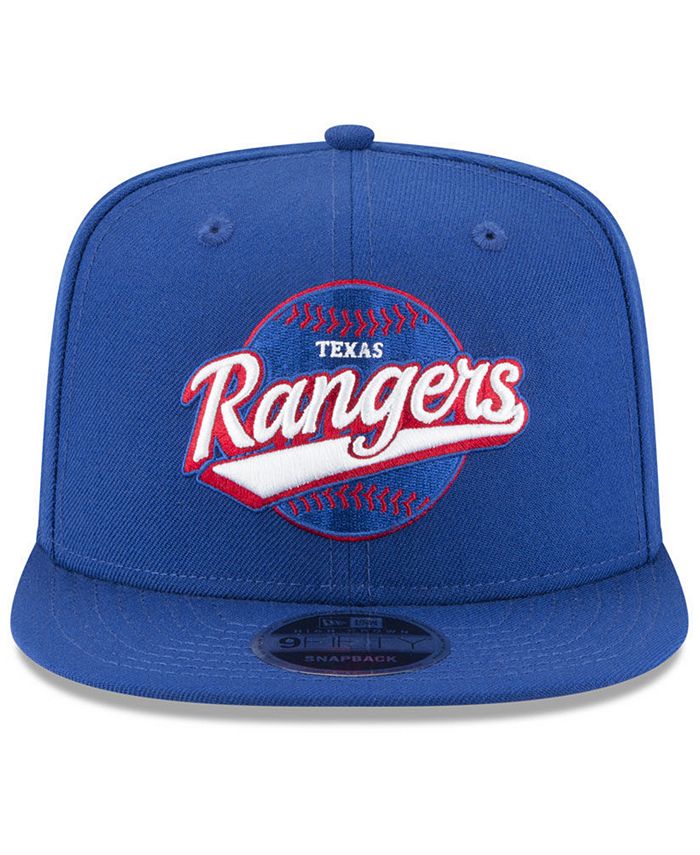 New Era Texas Rangers Vintage 9FIFTY Snapback Cap - Macy's