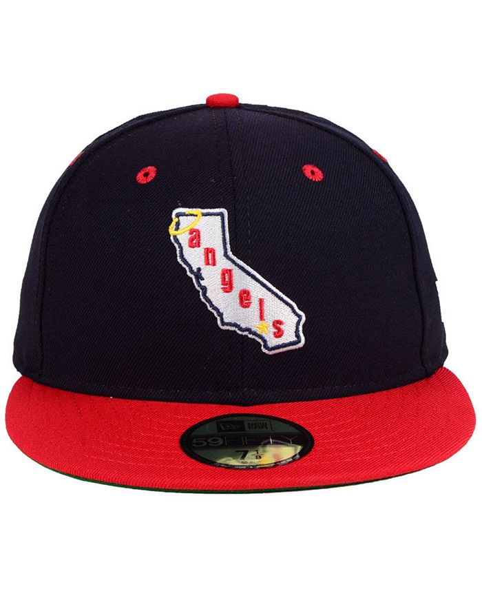 New Era Los Angeles Angels Retro Stock 59FIFTY FITTED Cap - Macy's