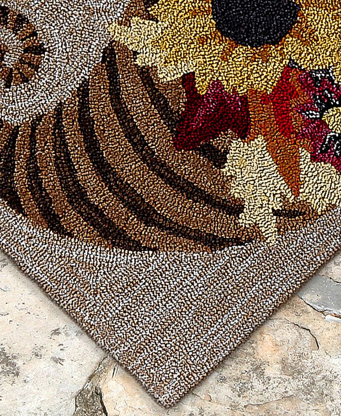 Liora Manne' Liora Manne Front Porch Indoor/Outdoor Blessed Natural 2'6 ...