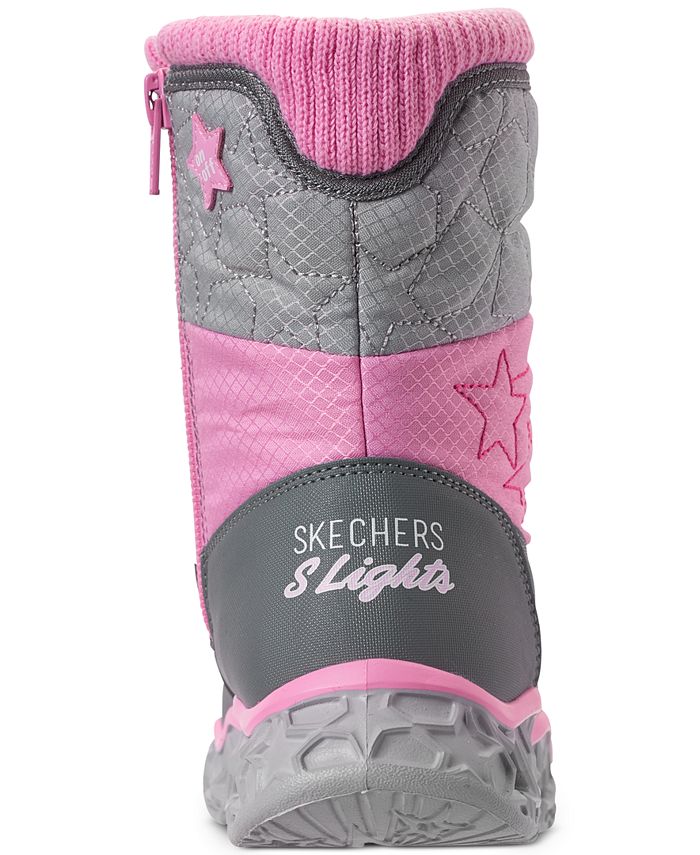 Skechers Little Girls' S Lights: Galaxy Lights - Star Bright Light-Up ...