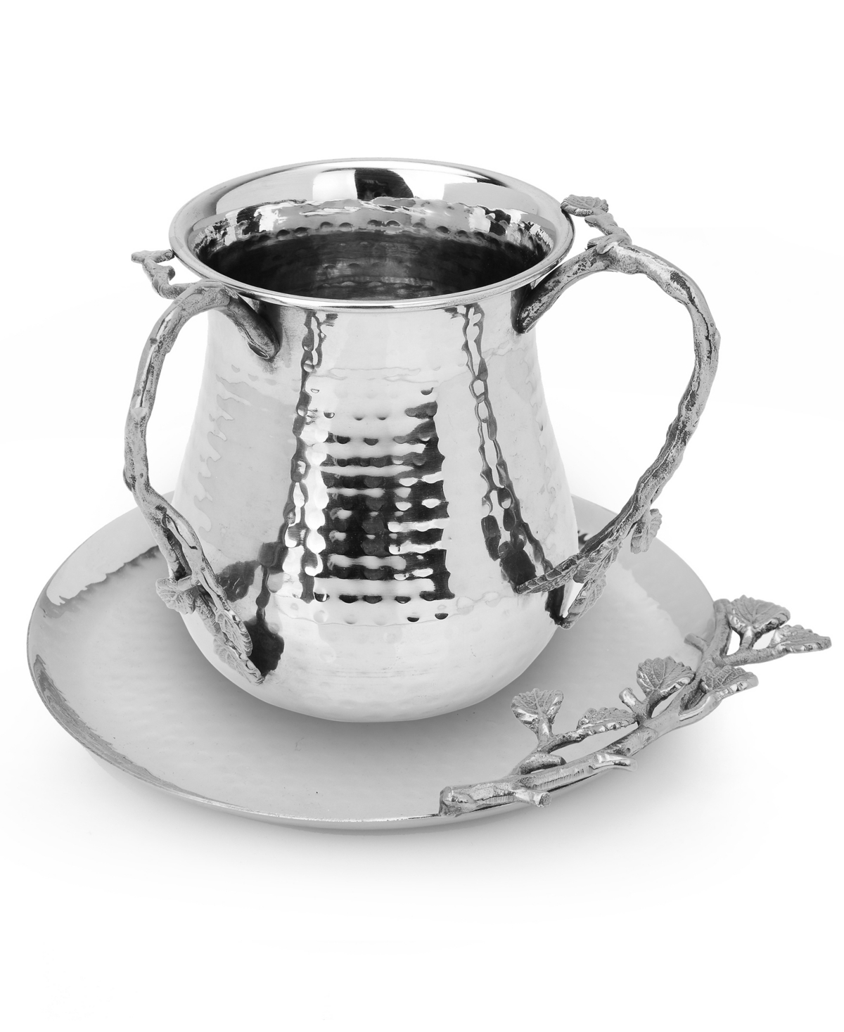 Click here for Classic Touch Tervy Jeweled Wash Cup - Silver prices