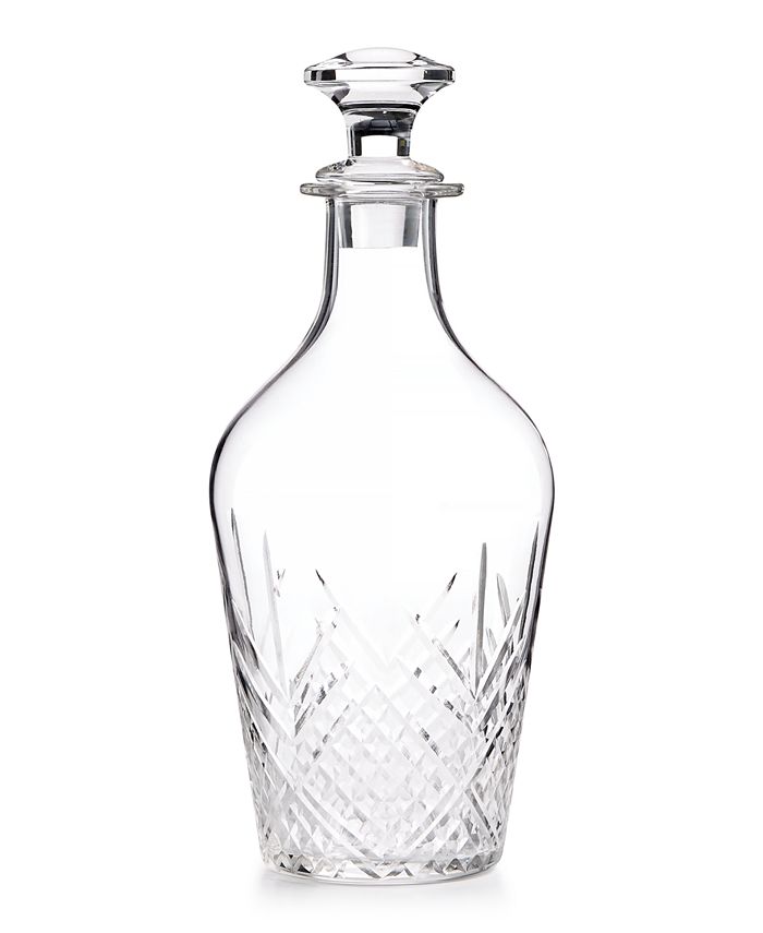 Martha Stewart Collection CLOSEOUT! Cut Glass Decanter, Created for ...