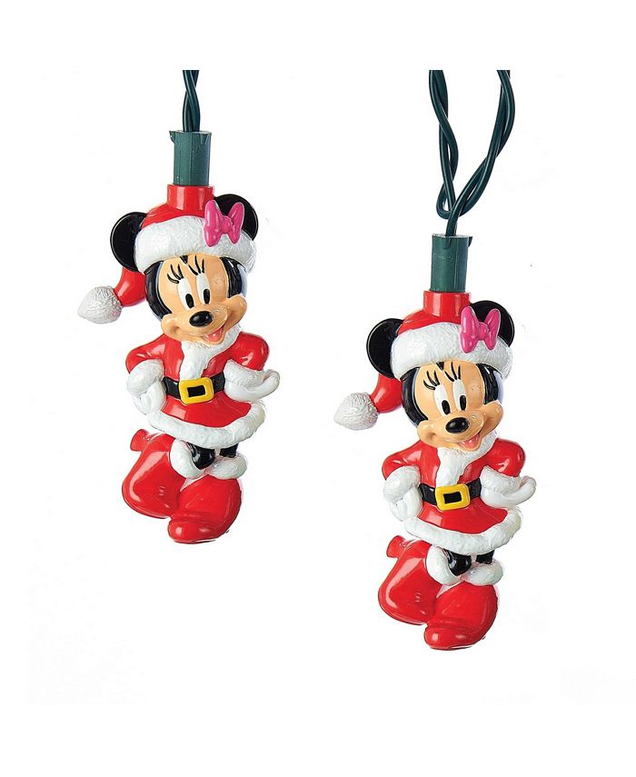 Kurt Adler Battery Operated 6 Light Minnie Mouse LED Light Set - Macy's
