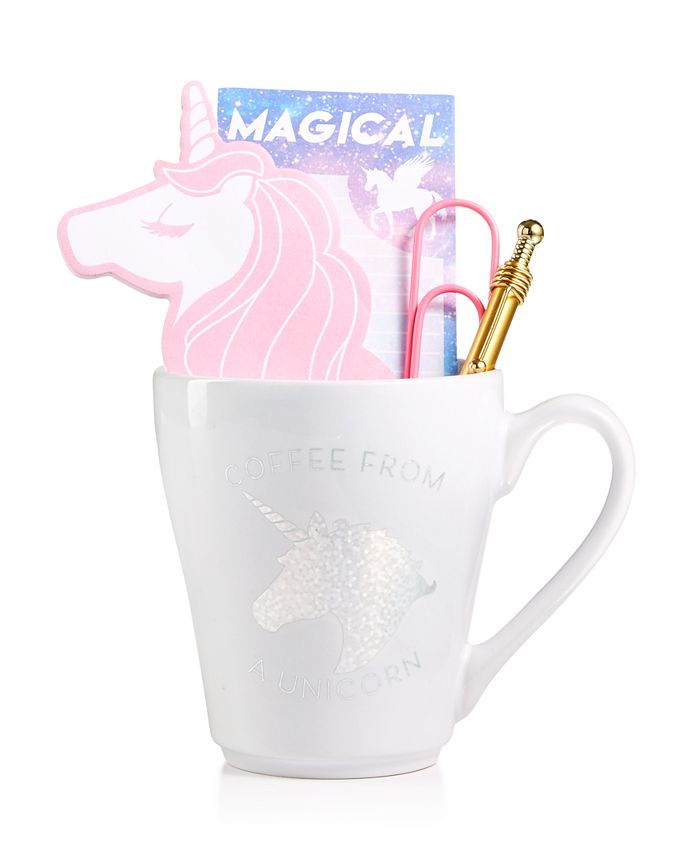 Tri-Coastal Design Unicorn Mug Gift Set - Macy's