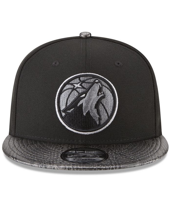 New Era Minnesota Timberwolves Snakeskin Sleek 9FIFTY Snapback Cap - Macy's