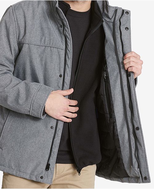 Dockers Men's Soft Shell 3-in-1 Jacket & Reviews - Coats & Jackets ...