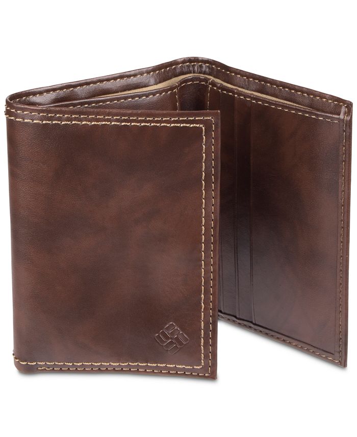 Columbia Men's Tri-Fold RFID Wallet - Macy's