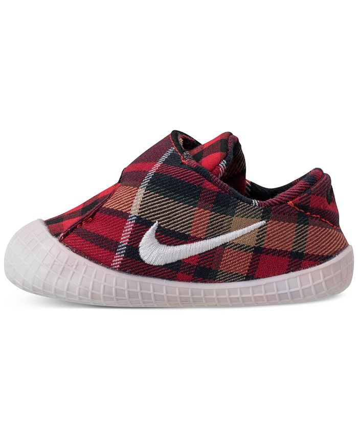 Nike Boys' Infant Waffle 1 Premium Crib Booties from Finish Line - Macy's