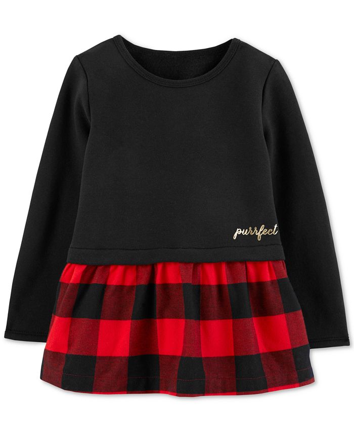 Carter's Toddler Girls Buffalo-Check Tunic - Macy's
