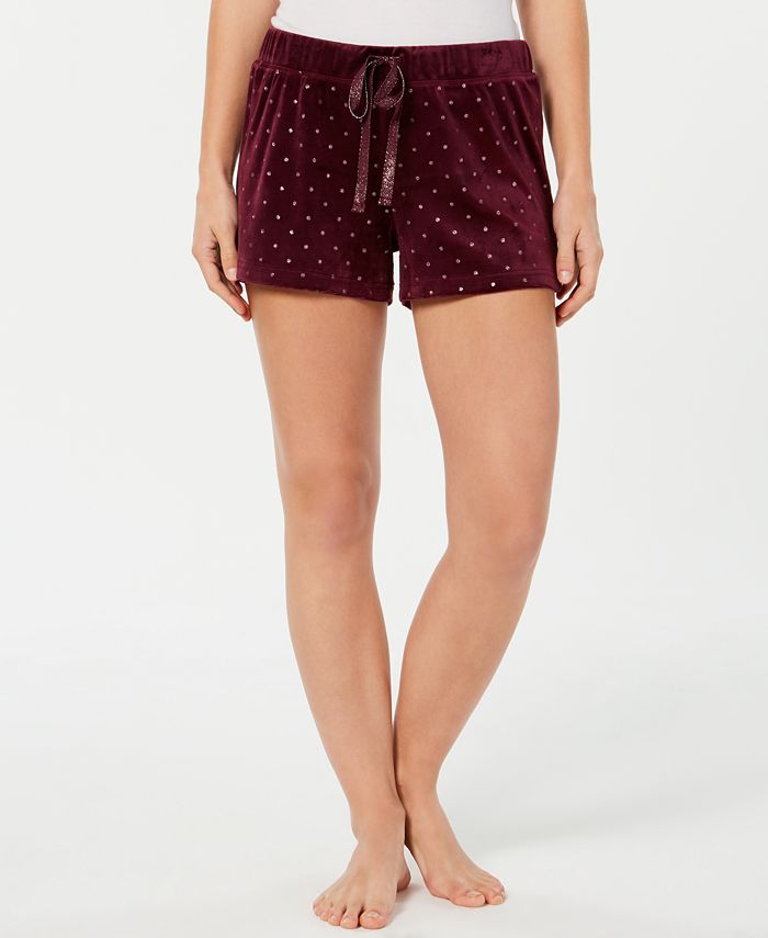 Jenni Velour Pajama Shorts, Created for Macy's - Macy's