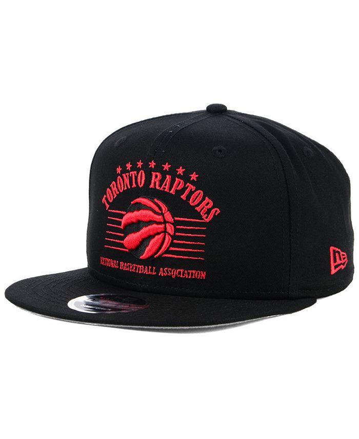 New Era Toronto Raptors Retro Arch 9FIFTY Snapback Cap - Macy's
