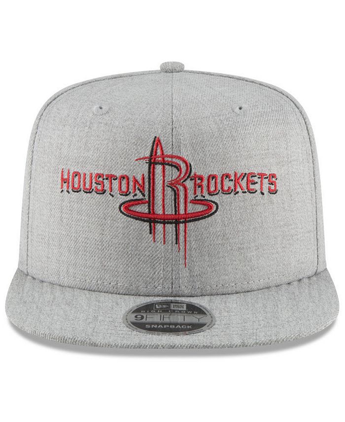 New Era Houston Rockets Logo Trace 9FIFTY Snapback Cap - Macy's