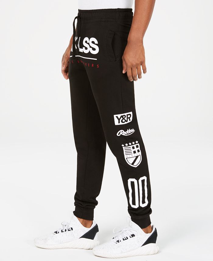 Young & Reckless Men's Fast Track Logo Jogger Pants - Macy's