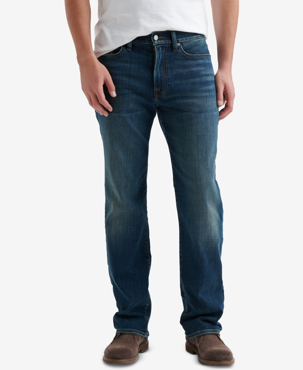 Click here for Lucky Brand Mens 363 Straight Coolmax Jeans - Fern... prices