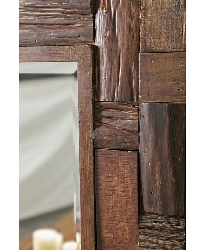 IMAX Lloyd Wood Slat Mirror - Macy's
