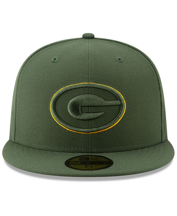 New Era Green Bay Packers Logo Elements Collection 59FIFTY FITTED Cap ...