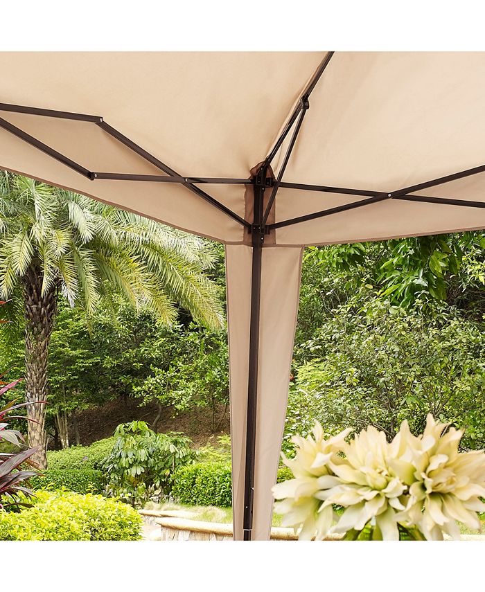 Crosley Hampton Outdoor Collapsible Gazebo - Macy's