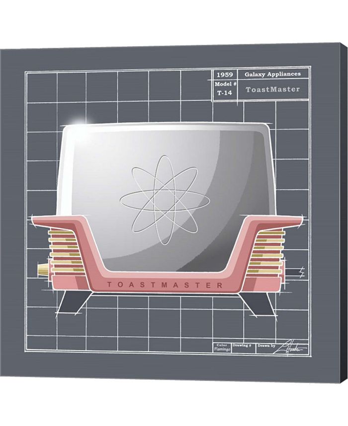 Metaverse Galaxy Toaster Flam By Larry Hunter Canvas Art - Macy's