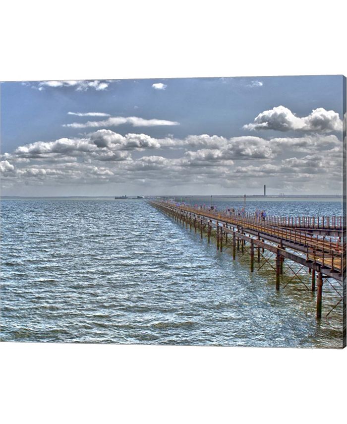 Metaverse Southend Pier By Toula Mavridou-Messer Canvas Art - Macy's