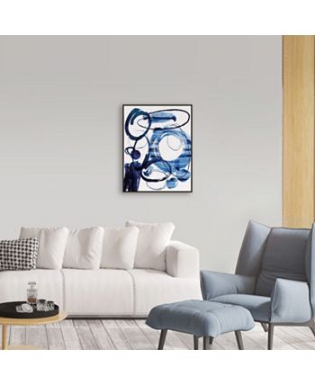 Artissimo Designs True Blue Framed Printed Canvas - Macy's