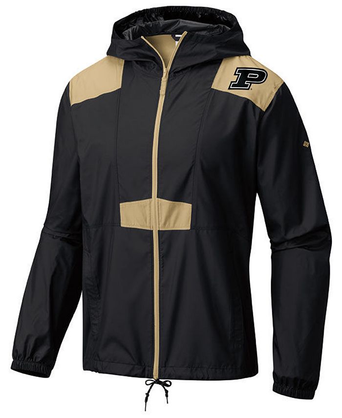 Columbia Men's Purdue Boilermakers Flashback Windbreaker Jacket - Macy's