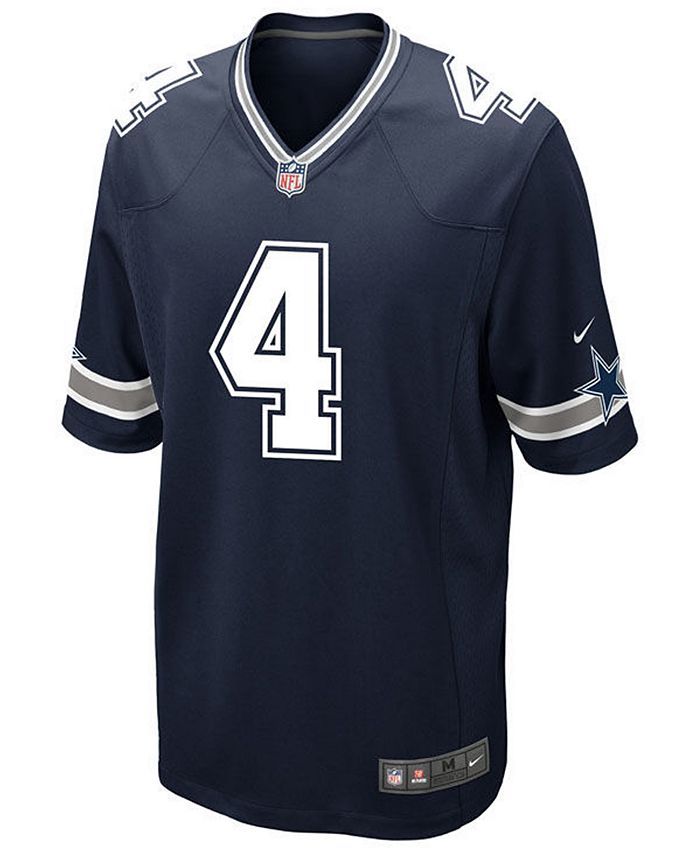 Nike Dak Prescott Dallas Cowboys Color Rush Jersey, Big Boys (8-20 ...