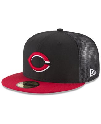 New Era Cincinnati Reds On-Field Mesh Back 59FIFTY Fitted Cap - Macy's